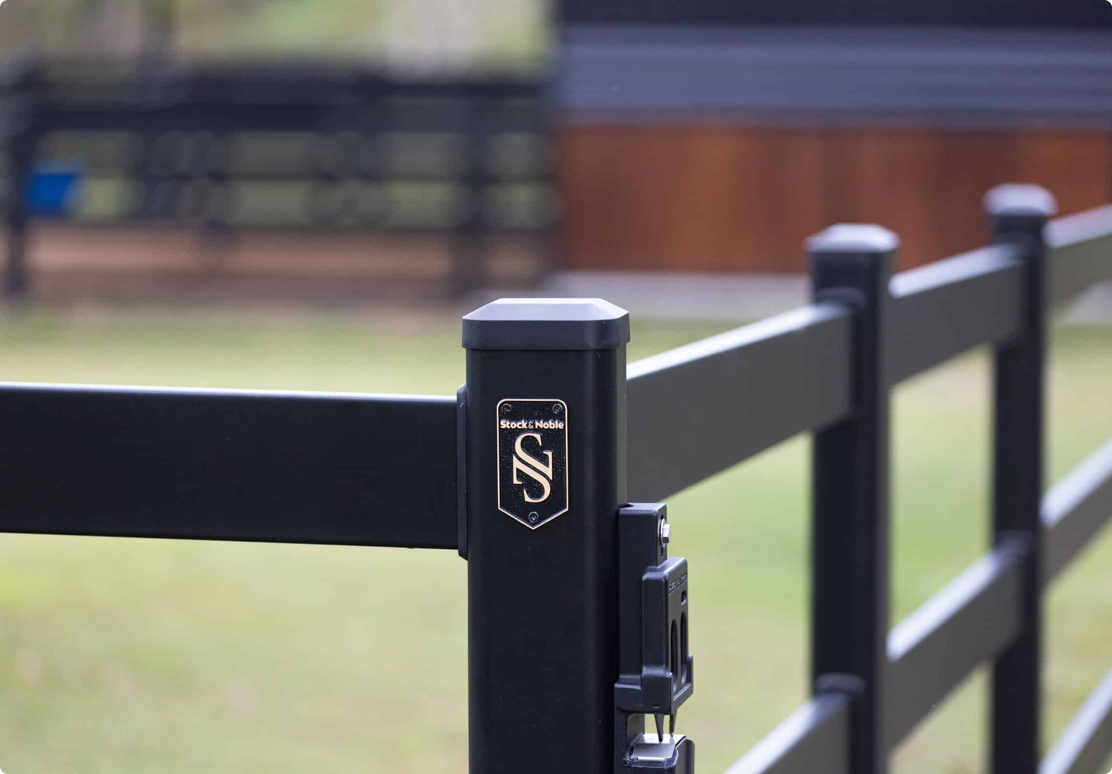 Steel Post and Rail Fencing from Stock & Noble - An honest review